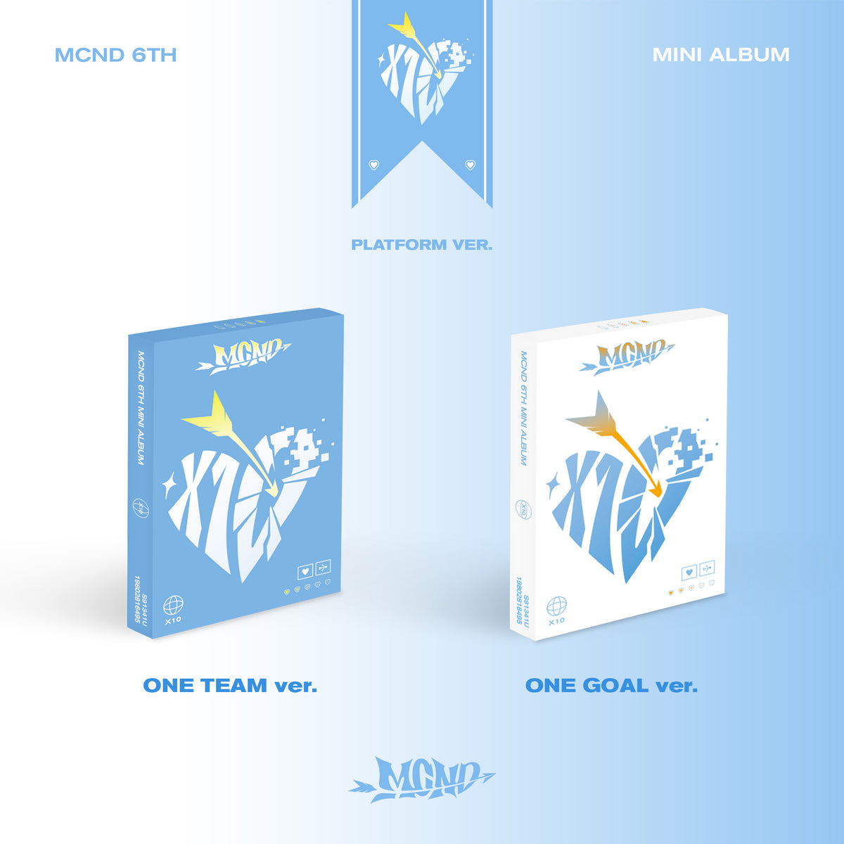 MCND - 6th Mini Album X10 (Platform ver.) – KPOP MARKET