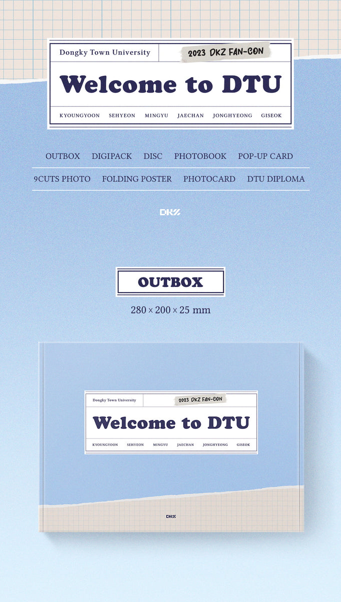 DKZ - 2023 DKZ FAN-CON [Welcome to DTU] DVD – KPOP MARKET