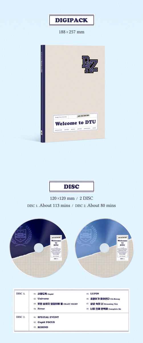 DKZ - 2023 DKZ FAN-CON [Welcome to DTU] DVD – KPOP MARKET