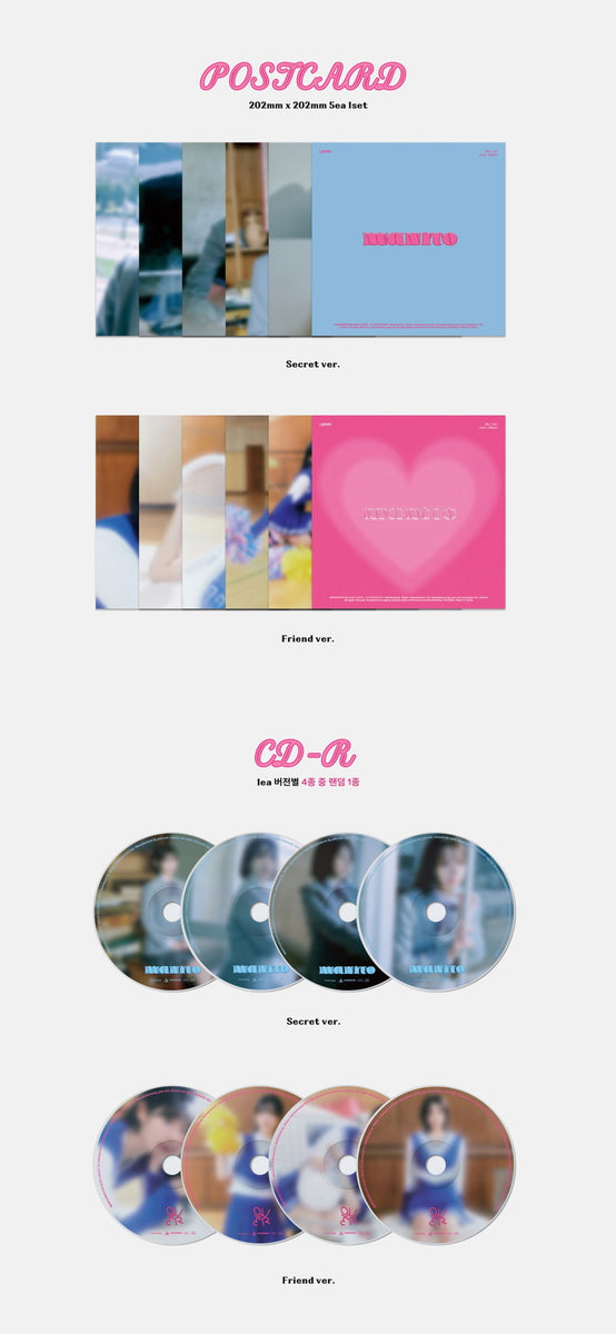 QWER - 1st Mini Album MANITO – KPOP MARKET