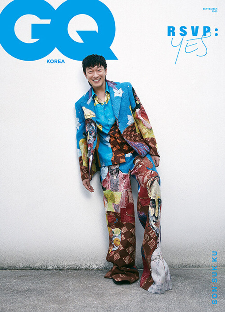 [MAGAZINE]GQ KOREA MAGAZINE SEPTEMBER 2023.9 SON SUK-GU – KPOP MARKET
