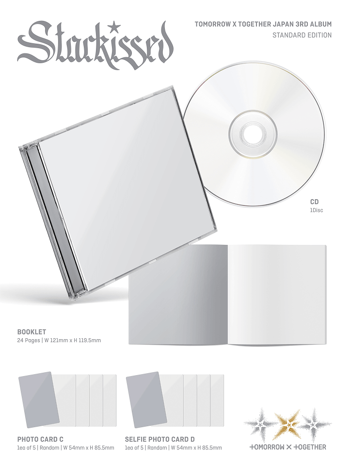 TXT TOMORROW X TOGETHER - Japan 3rd Album STARKISSED [Standard Edition – KPOP MARKET