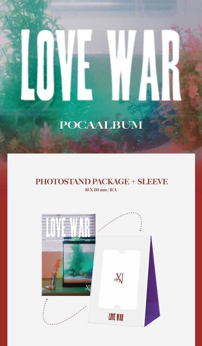 YENA - 1st Single Album Love War POCA ALBUM – KPOP MARKET