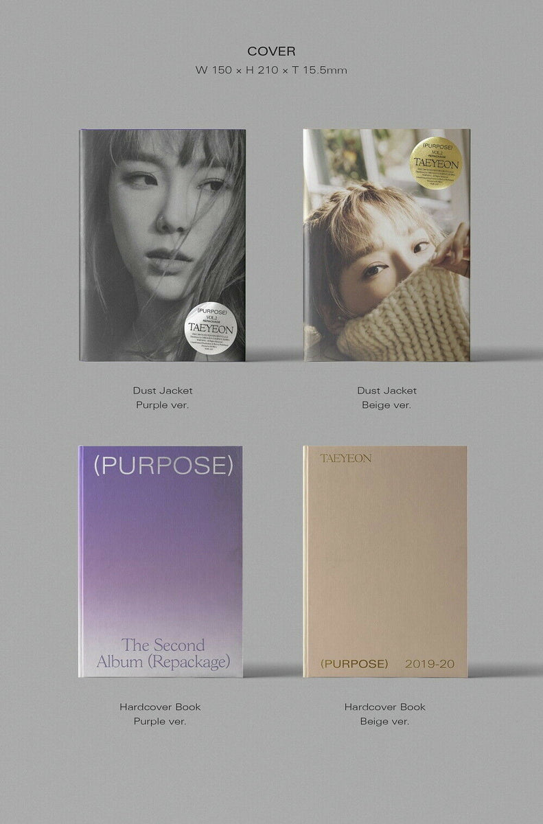 TAEYEON - 2nd Album Repackage Purpose – KPOP MARKET