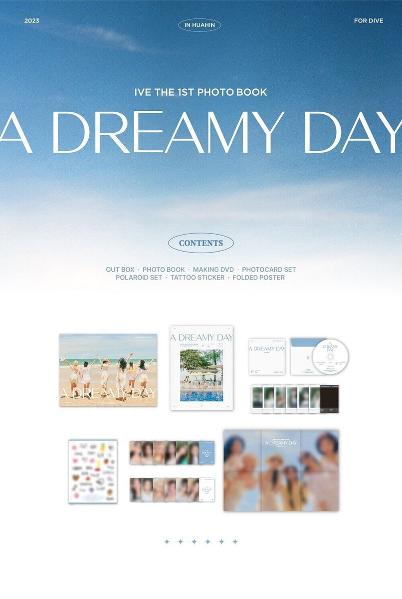 IVE - 1st Photobook A Dreamy Day – KPOP MARKET