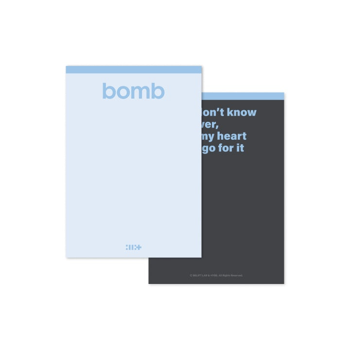 [PRE-ORDER] ILLIT 3rd Mini Album bomb Official Merch - POSTER BOOK ...