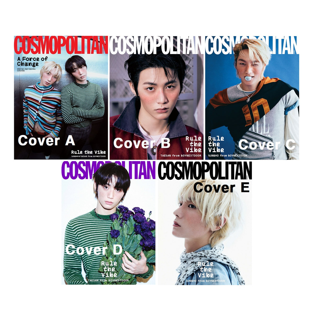 Cosmopolitan Magazine Korea January 2026 BOYNEXTDOOR – KPOP MARKET