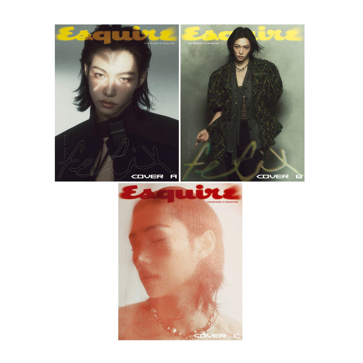 Esquire Magazine Korea May 2025 Felix (Stray Kids) – KPOP MARKET