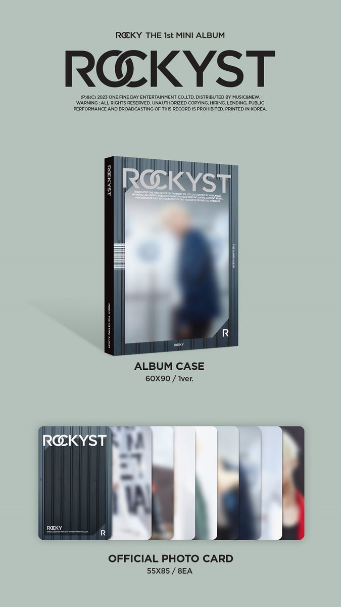 ROCKY PARK MIN HYUK - 1st Mini Album ROCKYST [Platform ver.] – KPOP MARKET