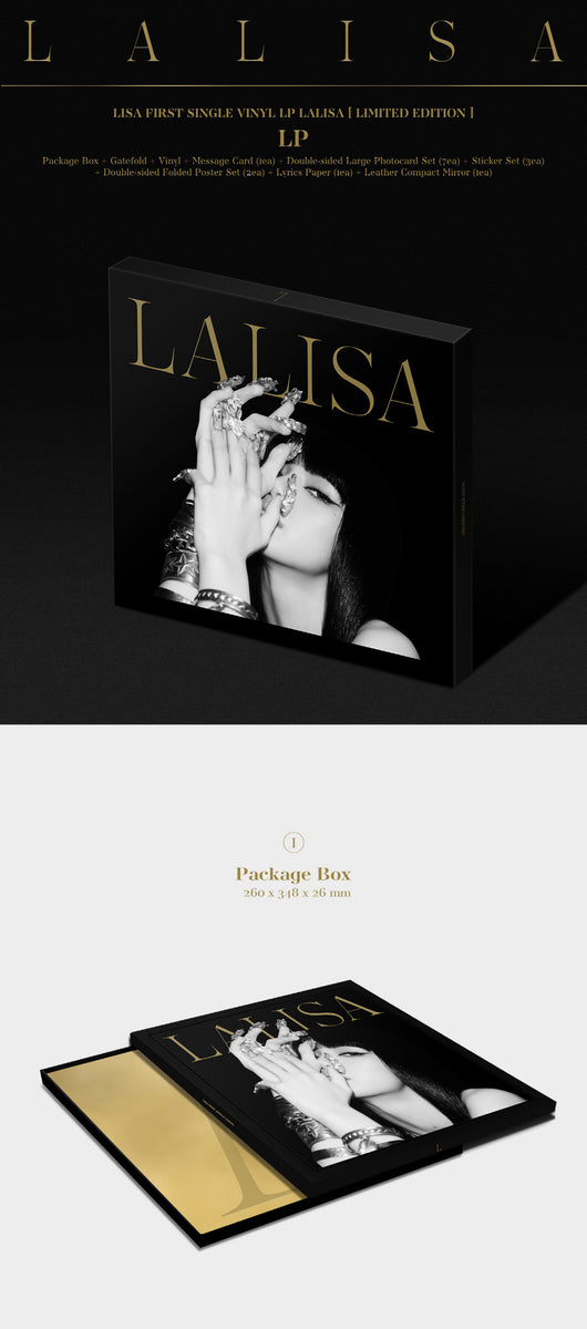 LISA - LISA FIRST SINGLE VINYL LP LALISA [LIMITED EDITION] – KPOP MARKET