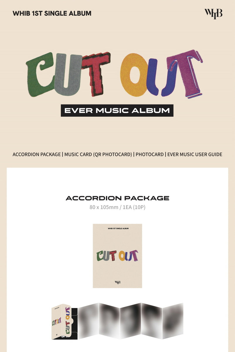 WHIB - 1st Single Album Cut-Out (EVER MUSIC ALBUM ver.) – KPOP MARKET