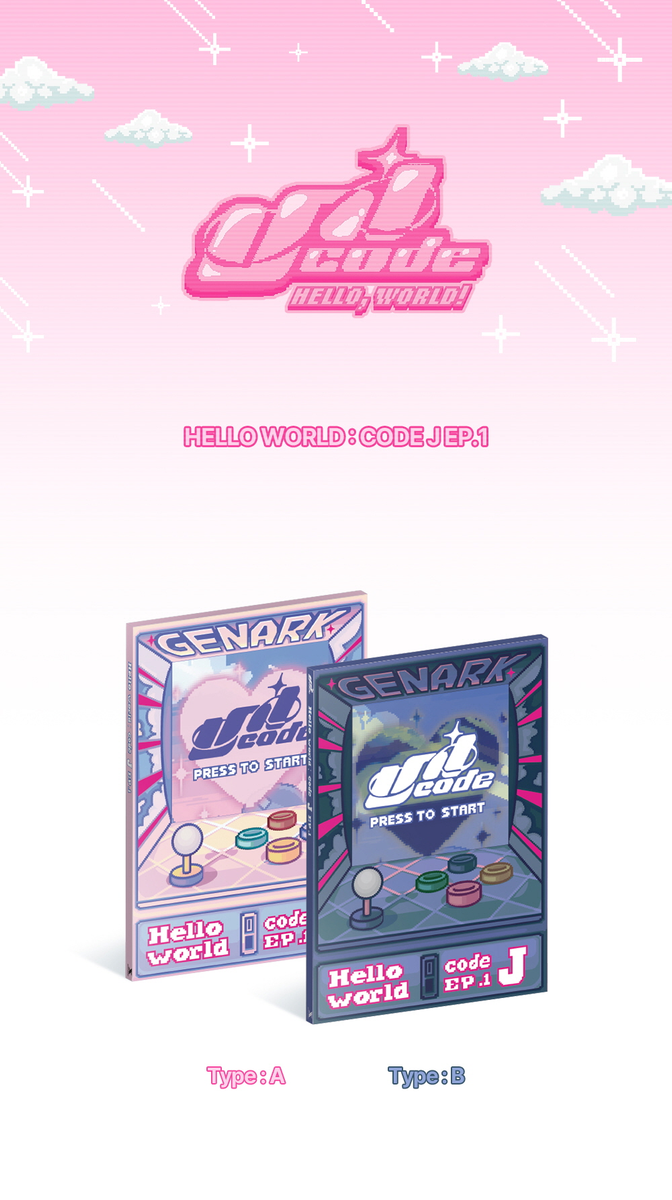 UNICODE - 1st Mini Album Hello World : Code J Ep.1 CD – KPOP MARKET ...