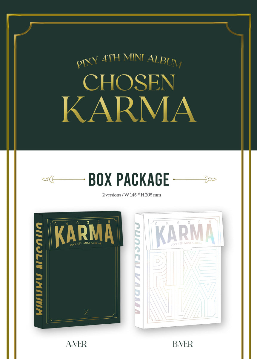PIXY - 4th Mini Album CHOSEN KARMA – KPOP MARKET