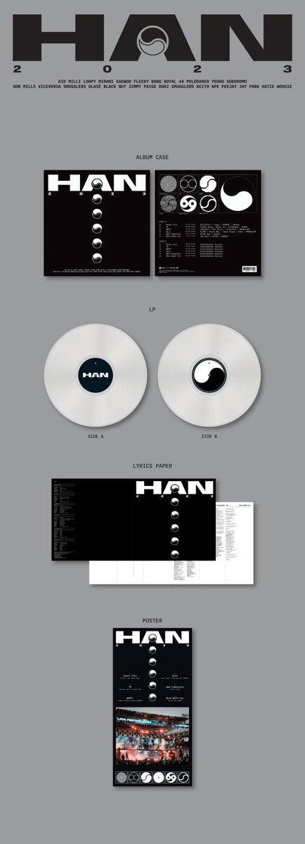 HAN 2023 [LP] KID MILLI LOOPY BLASE DON MILLS MIRANI – KPOP MARKET
