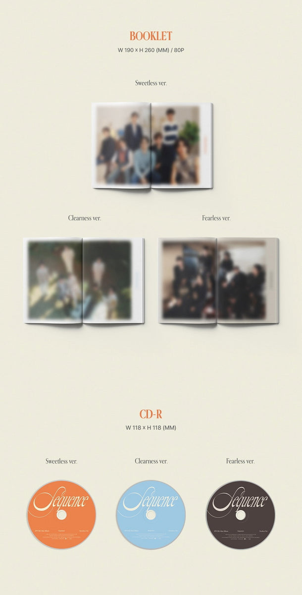 SF9 - 13th Mini Album Sequence CD – KPOP MARKET