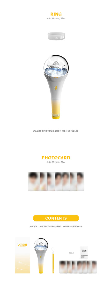 ATBO - OFFICIAL LIGHT STICK BOAT FANLIGHT – KPOP MARKET