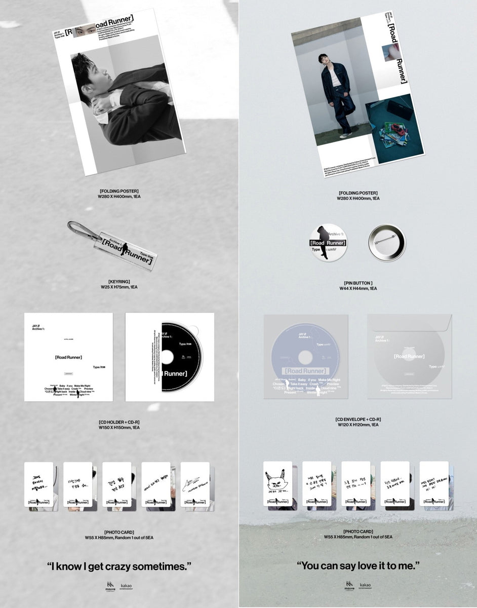 JAY B - Archive 1 : Road Runner (Vol.1) Album – KPOP MARKET