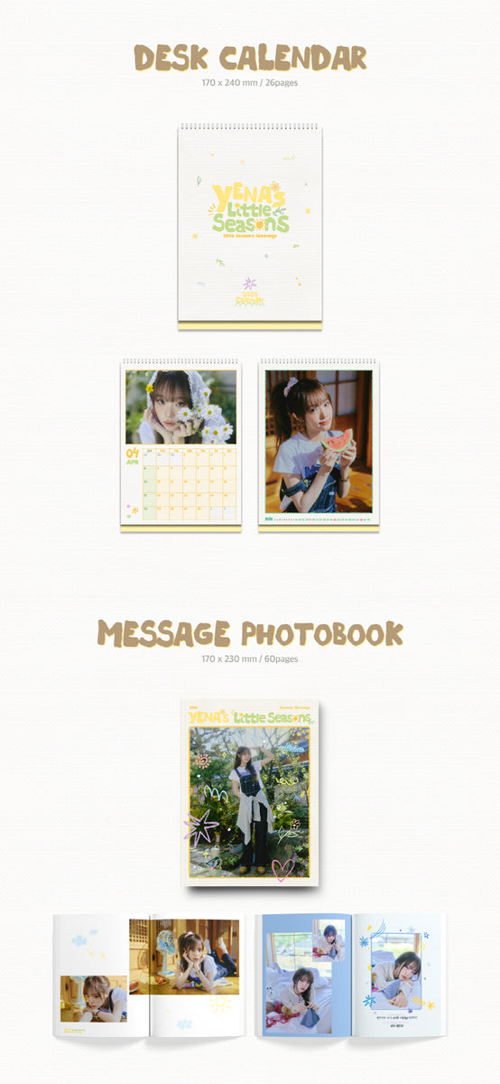 YENA 2026 Season’s Greetings [YENA’s Little Seasons] + Pre-Order Gift ...