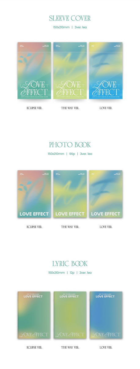 ONF - 7th Mini Album LOVE EFFECT CD+Pre-Order Benefit – KPOP MARKET