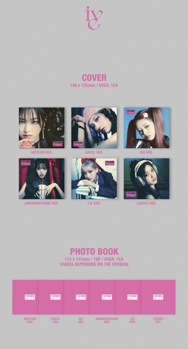 IVE - THE 1st EP I'VE MINE [Digipack Ver.] Limited Edition Album – KPOP MARKET