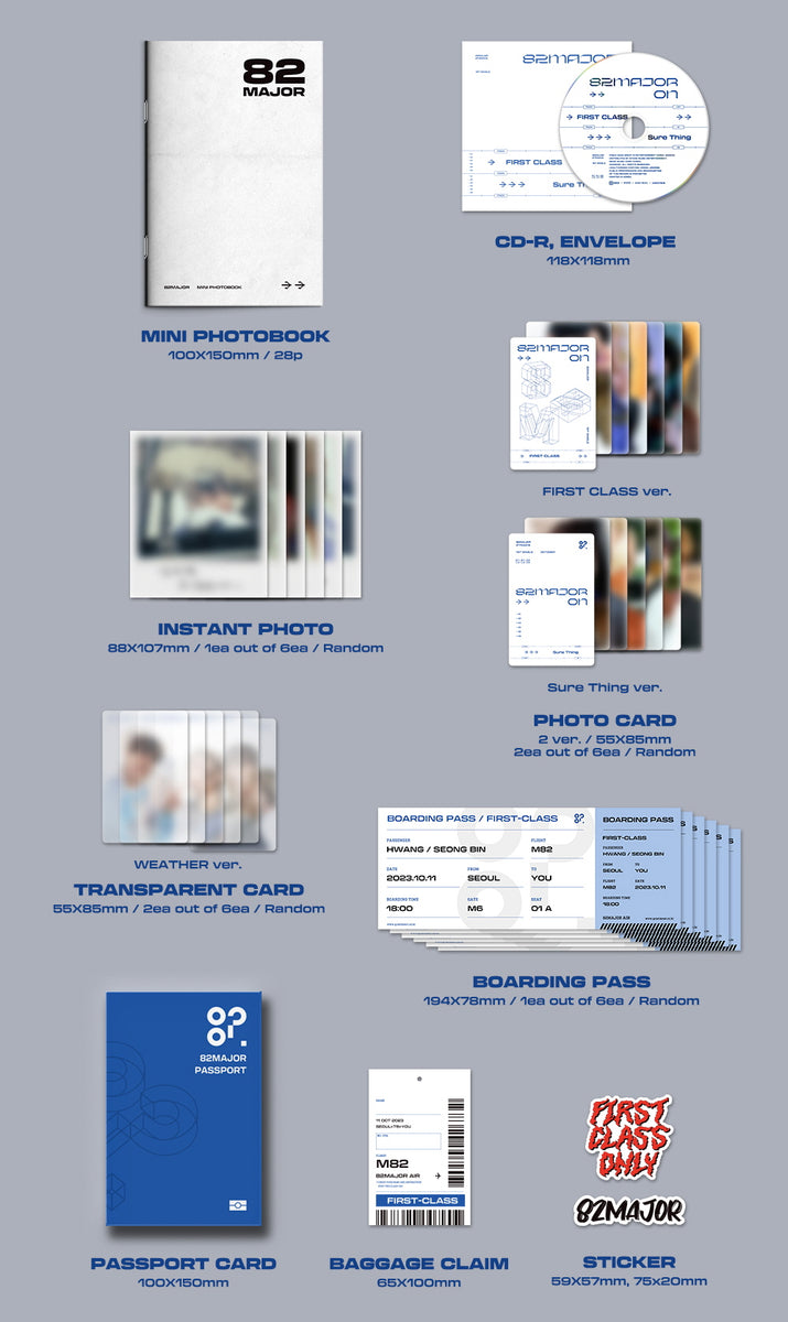 82MAJOR - ON CD Album – KPOP MARKET