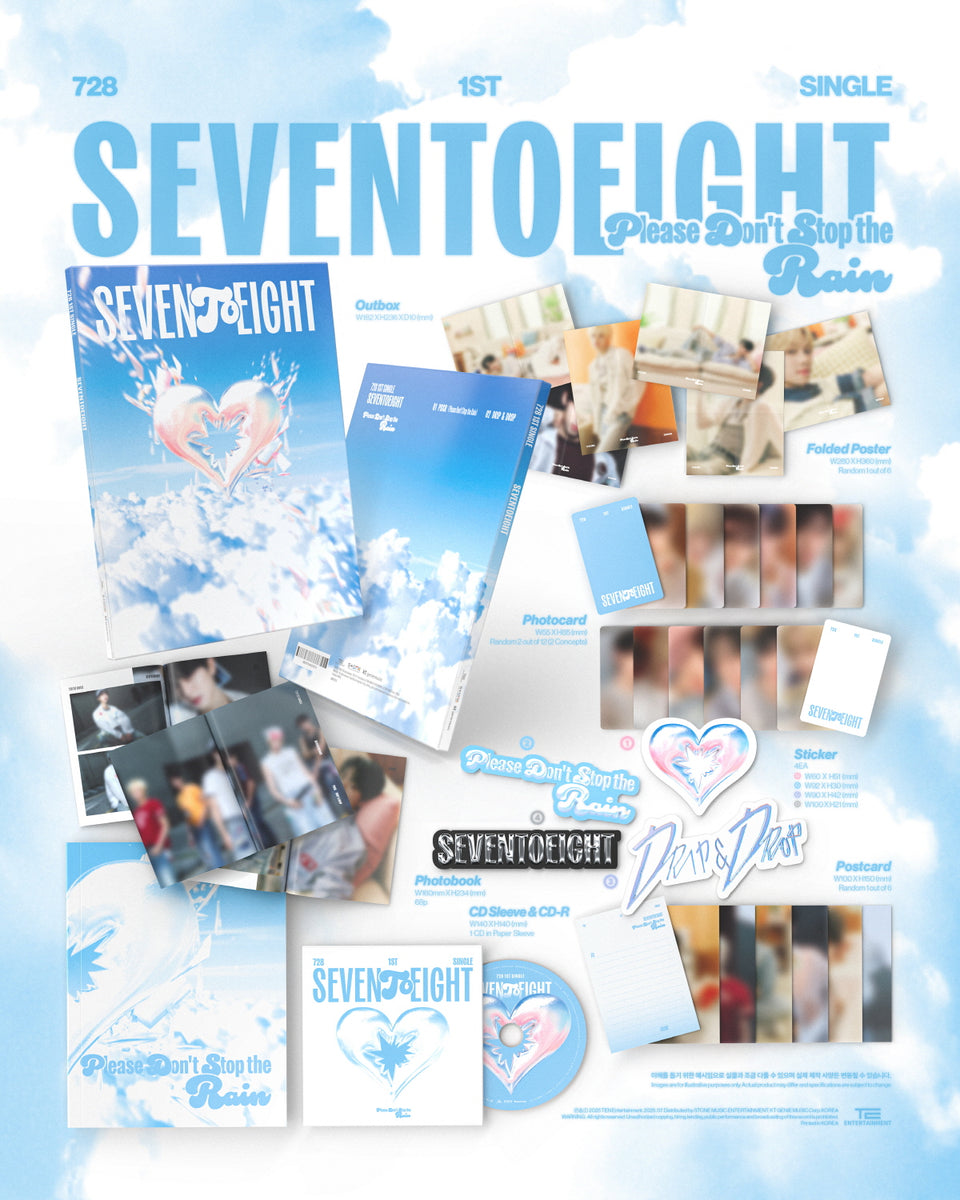 SEVENTOEIGHT - 1st Single Album SEVENTOEIGHT – KPOP MARKET
