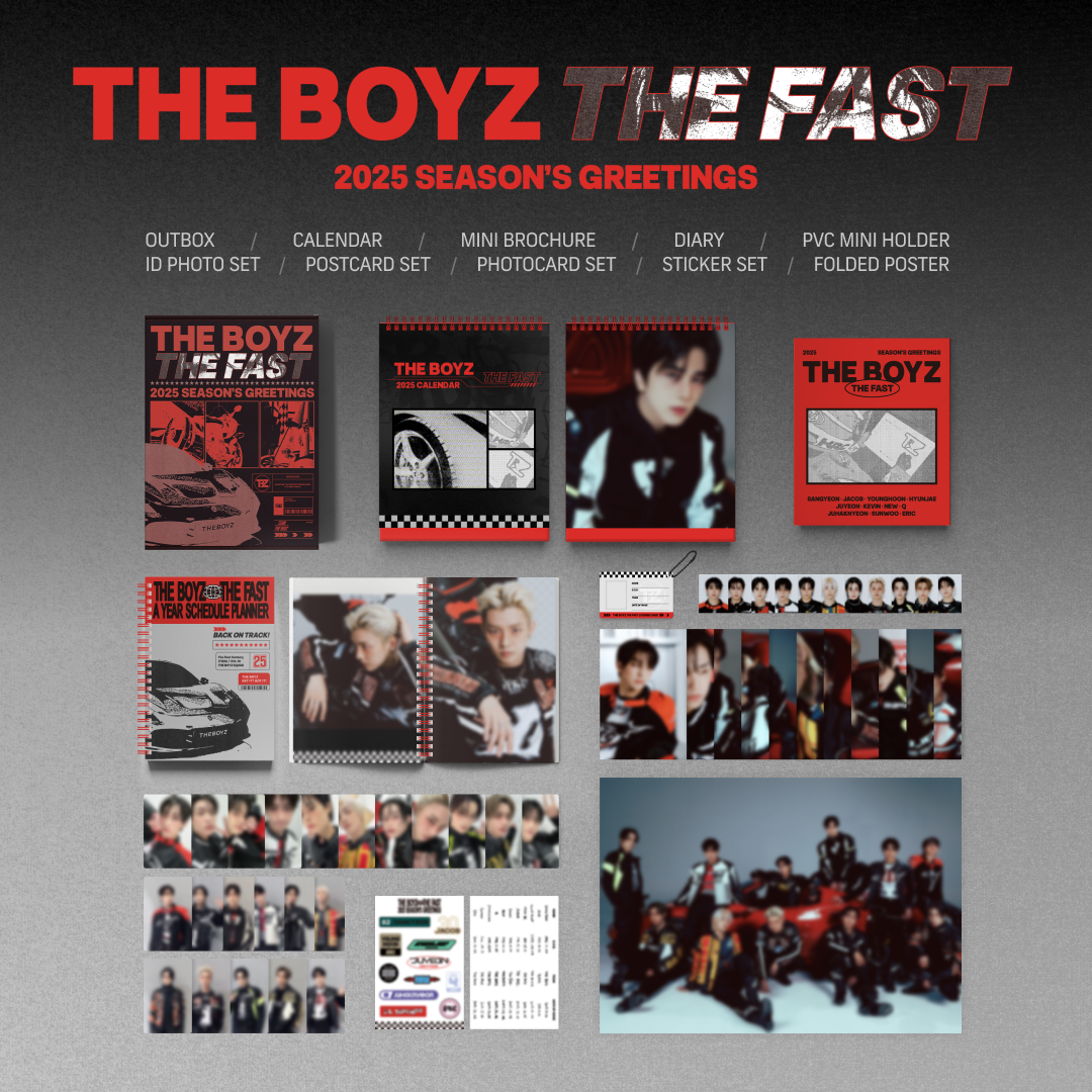 The Boyz The Fast 2025 Season's Greetings+Pre-Order Gift – KPOP MARKET