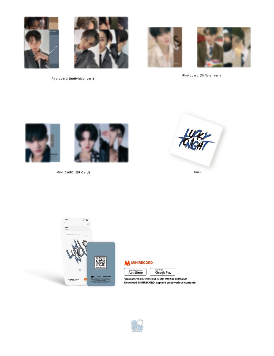 EASTSHINE - 2nd Mini Album LUMINOUS [Platform Ver.] – KPOP MARKET