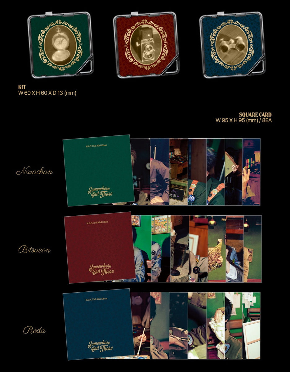 M.O.N.T MONT - Somewhere Out There [KIT VER.] – KPOP MARKET