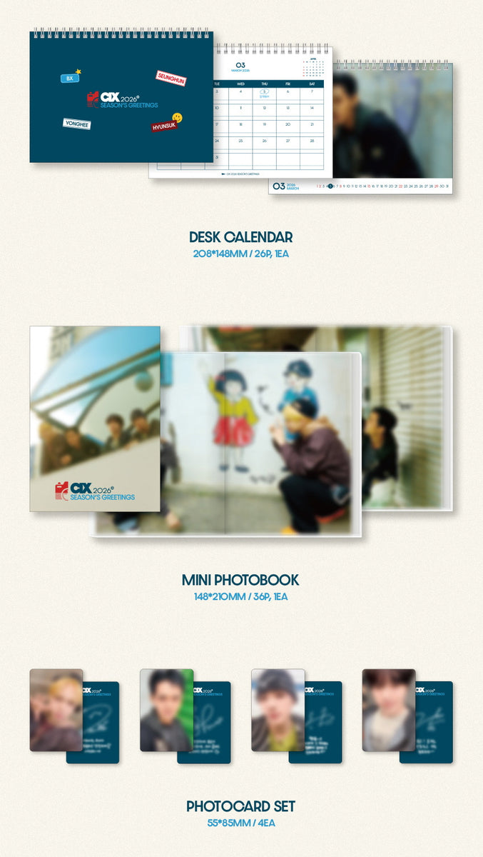 CIX 2026 Season's Greetings – KPOP MARKET