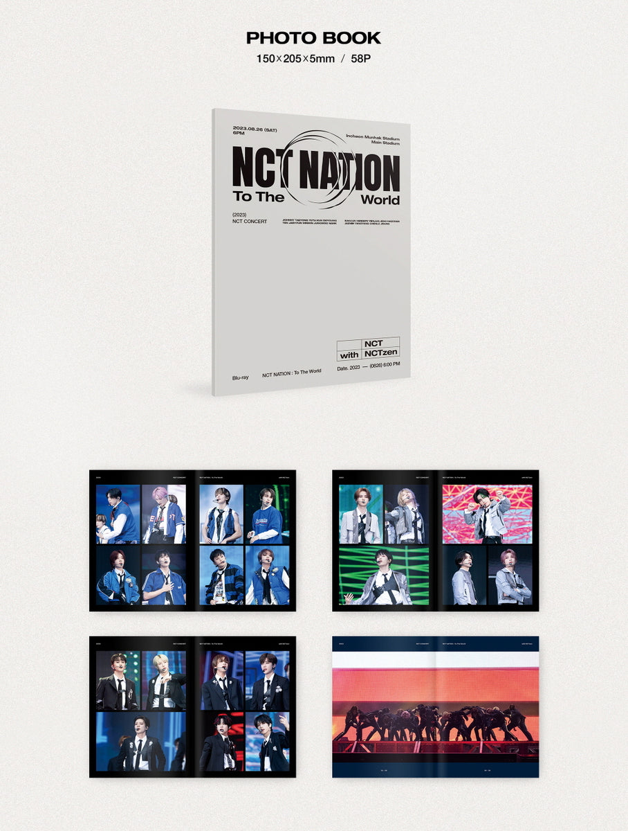 2023 NCT CONCERT - NCT NATION : To The World in INCHEON Blu-ray + Pre ...