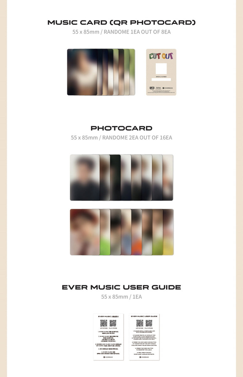 WHIB - 1st Single Album Cut-Out (EVER MUSIC ALBUM ver.) – KPOP MARKET