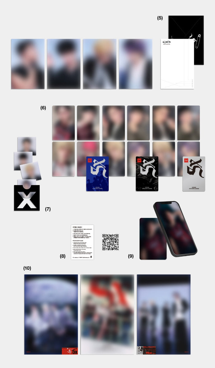 ONEUS - 5x [POCAALBUM ver.] 11th Mini Album – KPOP MARKET