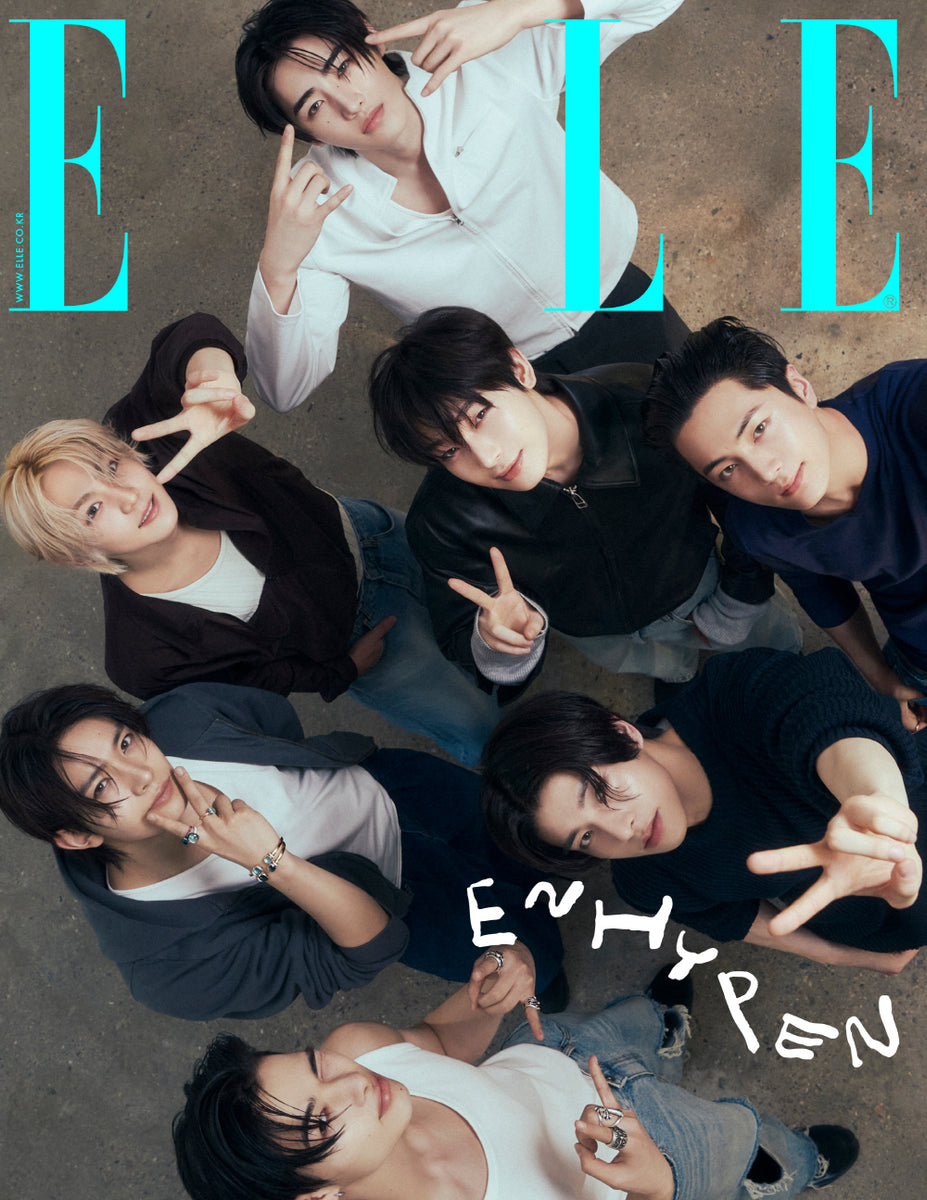 Elle Korea Magazine April 2025 Enhypen – KPOP MARKET