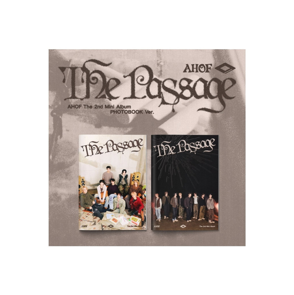 Ahof - 2nd Mini Album The Passage Photobook version CD – KPOP MARKET