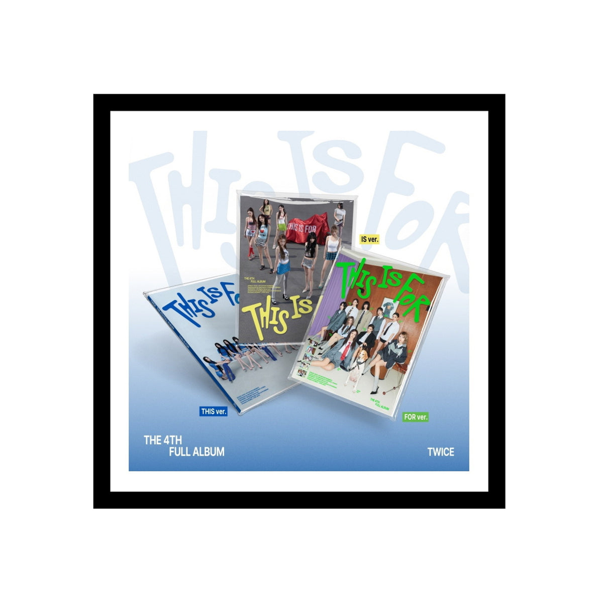 TWICE - THIS IS FOR Album+Folded Poster – KPOP MARKET