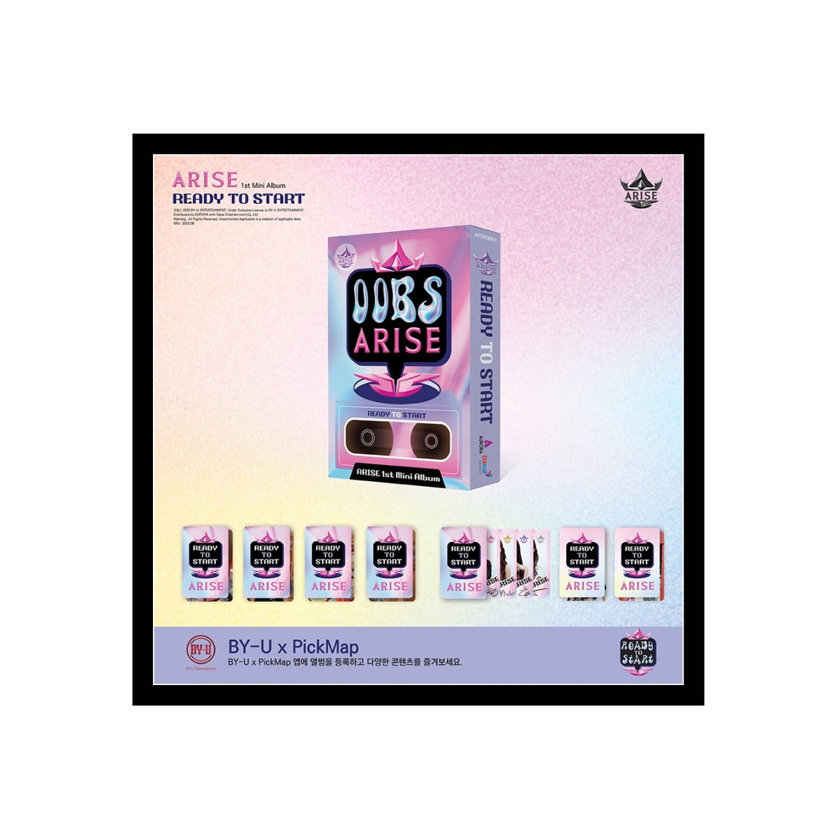 ARISE - 1st Mini Album READY TO START [Smart Album Ver.] – KPOP MARKET