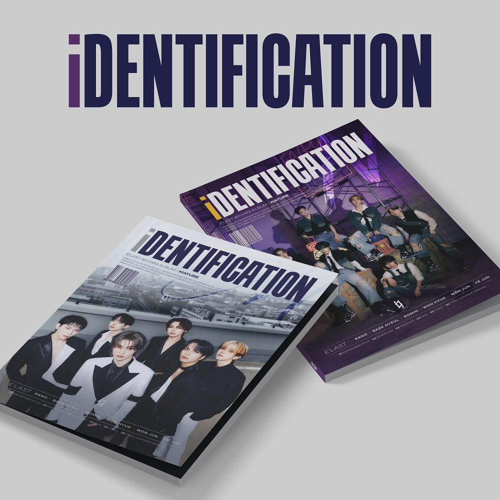 E'LAST ELAST - 4th Mini Album iDENTIFICATION CD – KPOP MARKET