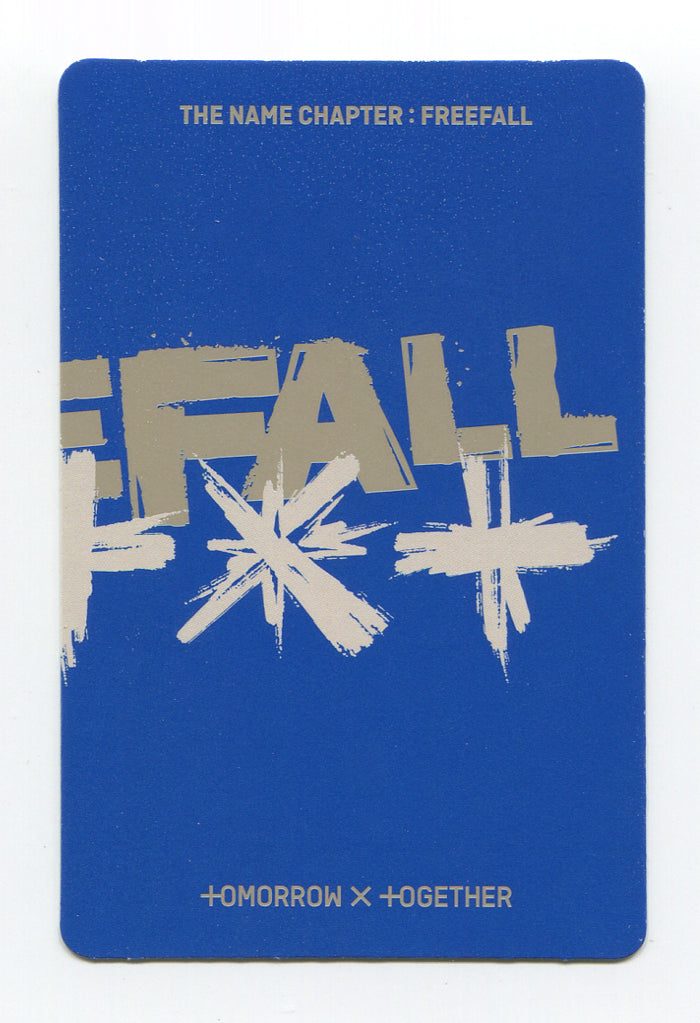 TXT - The Name Chapter: FREEFALL Album Weverse ver. B OFFICIAL PHOTOCA ...