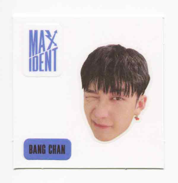 STRAY KIDS - MAXIDENT Album OFFICIAL Face Sticker, 4-Cut Photo – KPOP ...