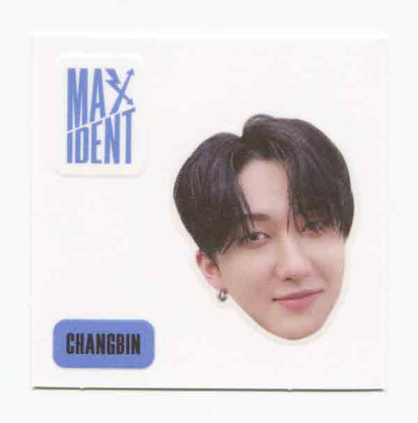 STRAY KIDS - MAXIDENT Album OFFICIAL Face Sticker, 4-Cut Photo – KPOP ...