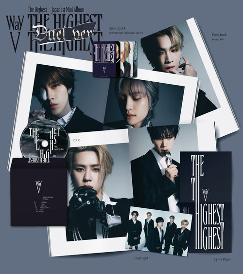 WayV - Japan 1st Mini Album The Highest Limited Edition Duel version C ...