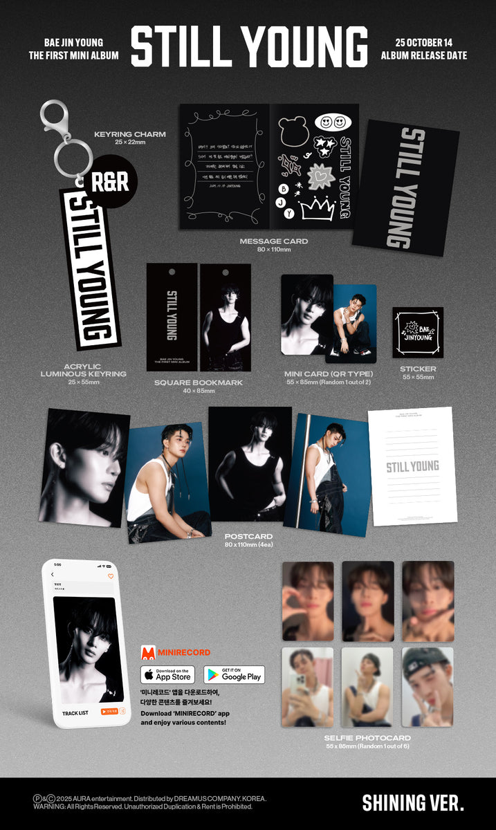 Bae Jin Young - 1st Mini Album Still Young Platform version – KPOP MARKET