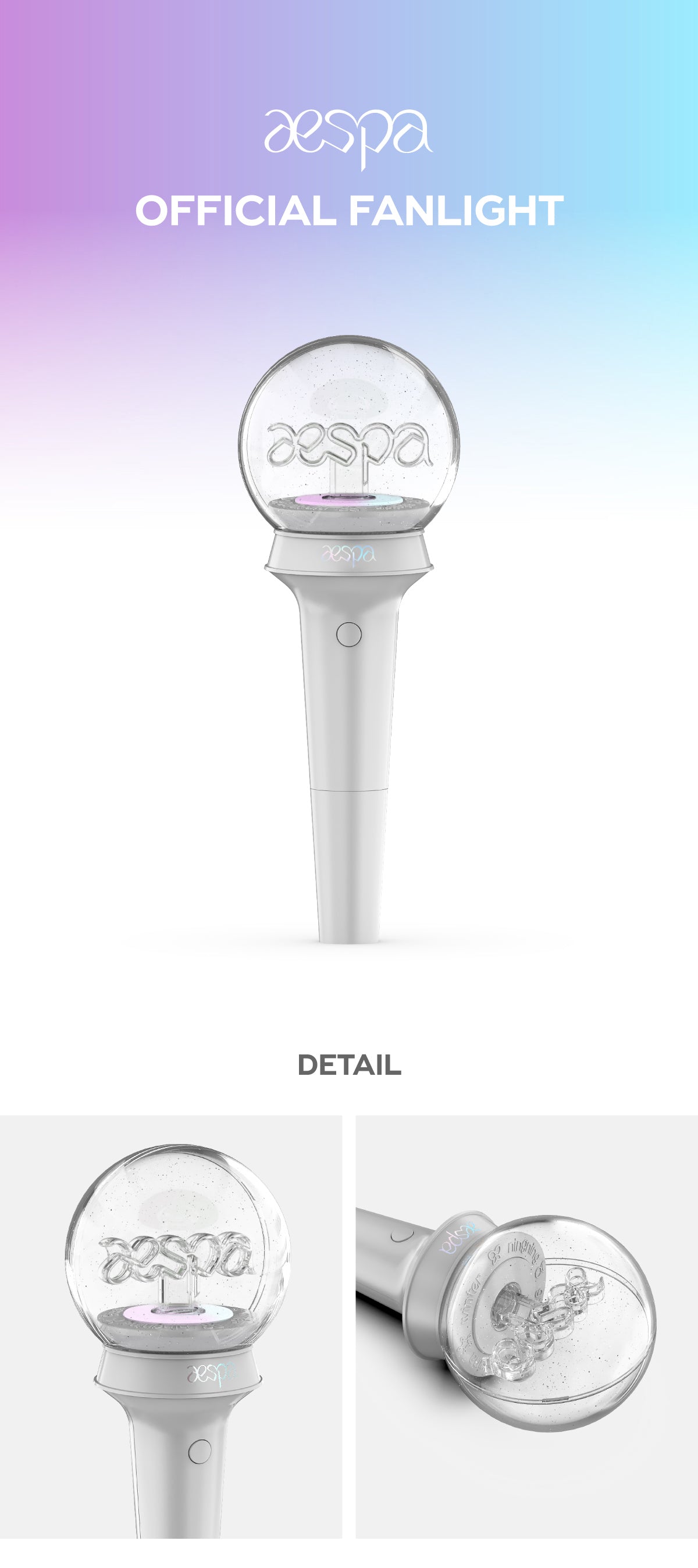 [Light Stick] AESPA - OFFICIAL LIGHT STICK – KPOP MARKET [Hanteo & Gaon ...