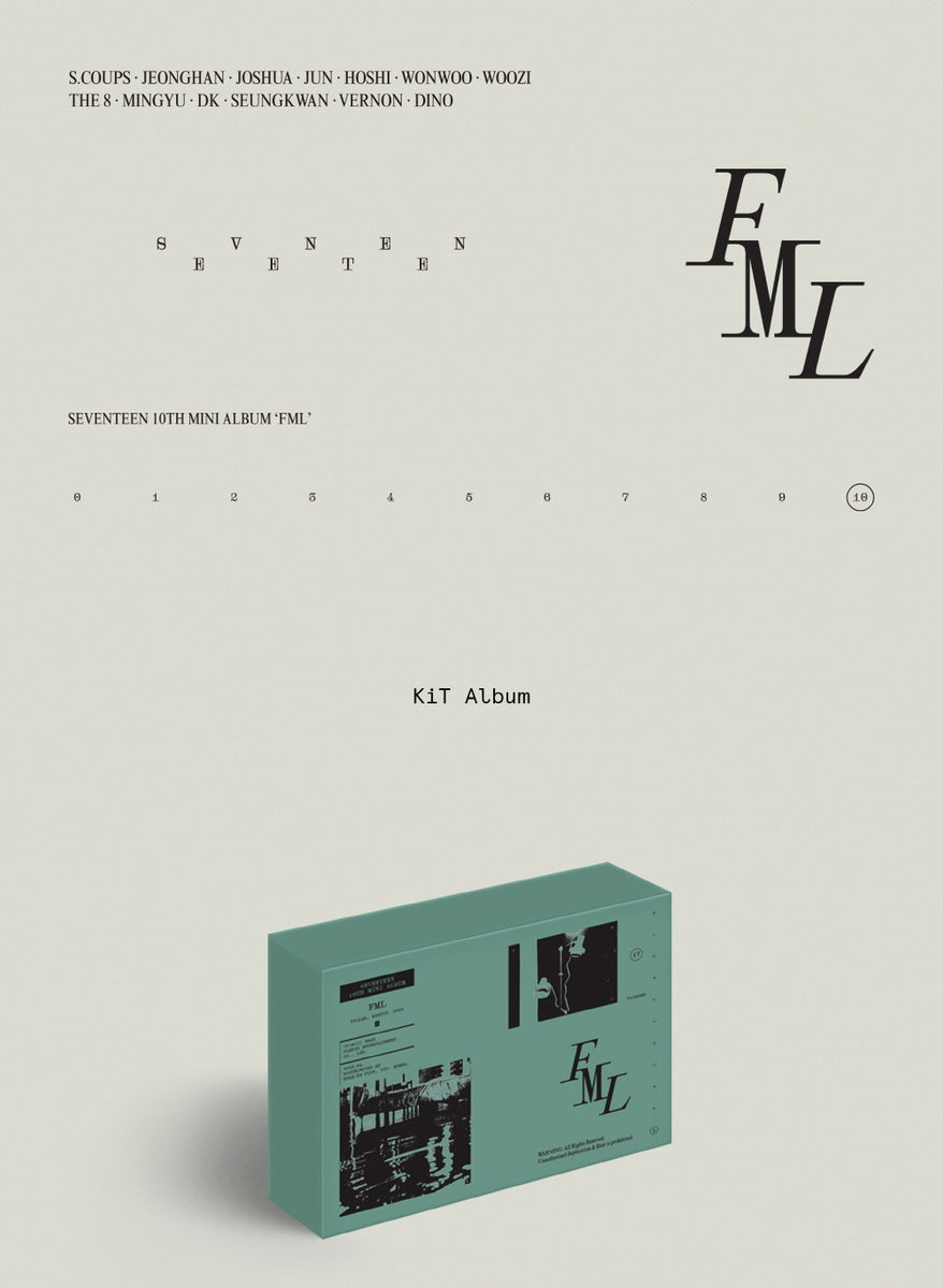 SEVENTEEN - 10th Mini Album FML [KiT Ver.] – KPOP MARKET