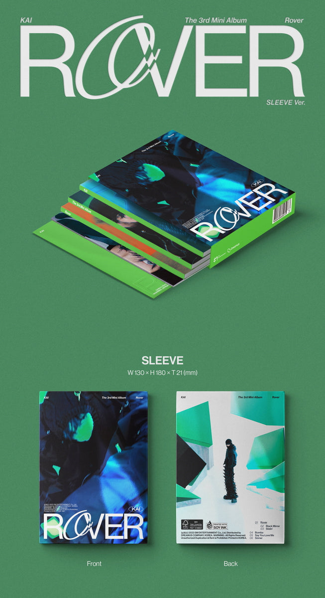 KAI EXO - Rover [Sleeve ver.] Album – KPOP MARKET
