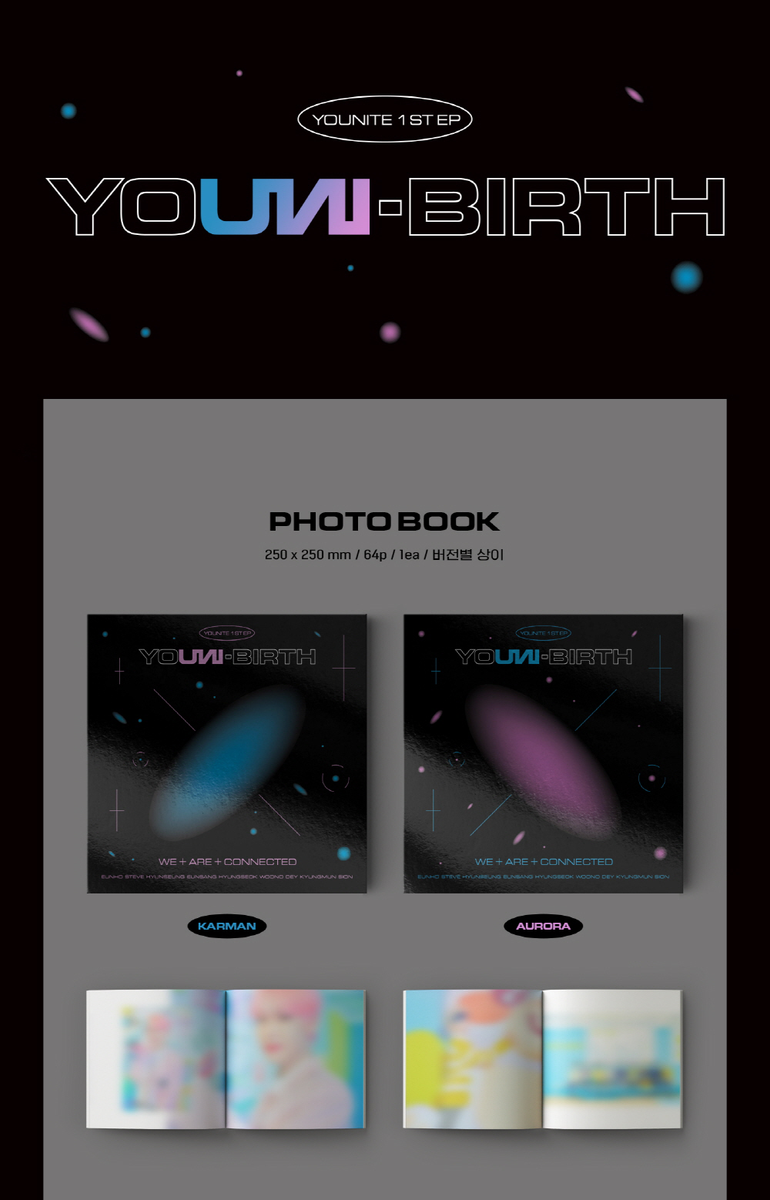 YOUNITE - 1ST EP YOUNI-BIRTH Album – KPOP MARKET