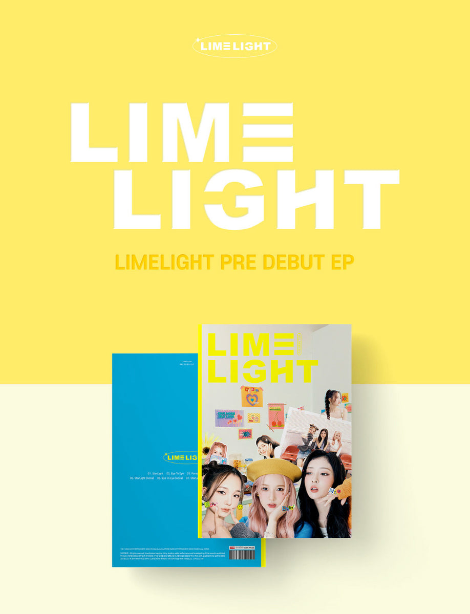 LIMELIGHT - Pre Debut EP Album [LIMELIGHT] – KPOP MARKET