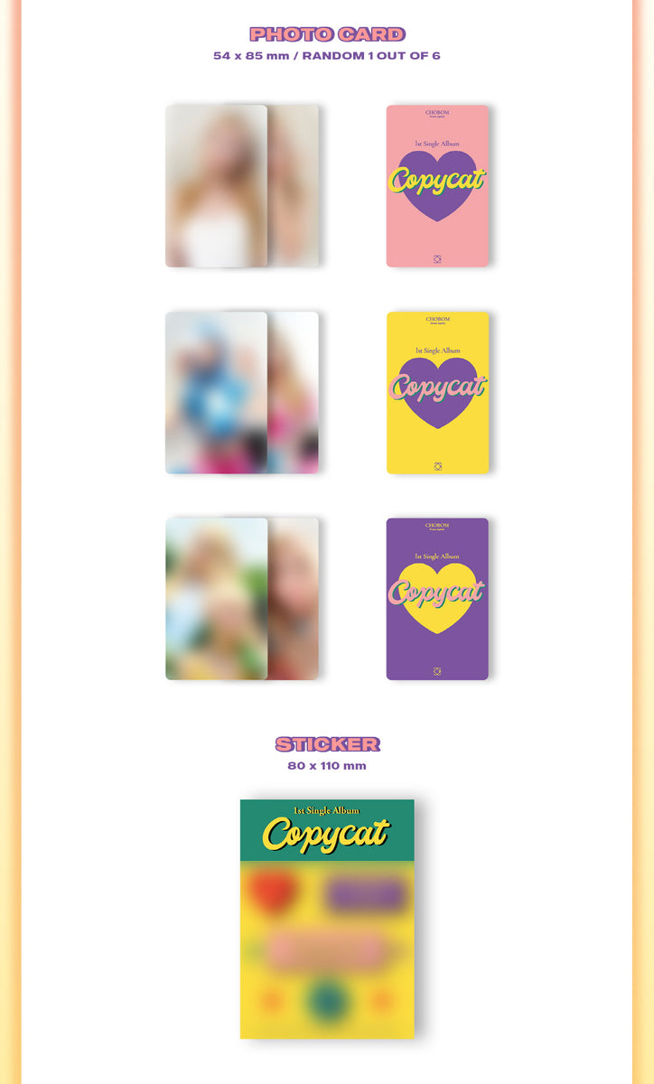 APINK CHOBOM CHORONG & BOMI - Copycat (Platform ver) – KPOP MARKET