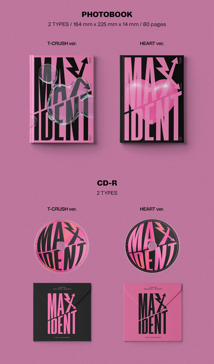 STRAY KIDS - MAXIDENT [Standard Edition] Album+Free Gift – KPOP MARKET